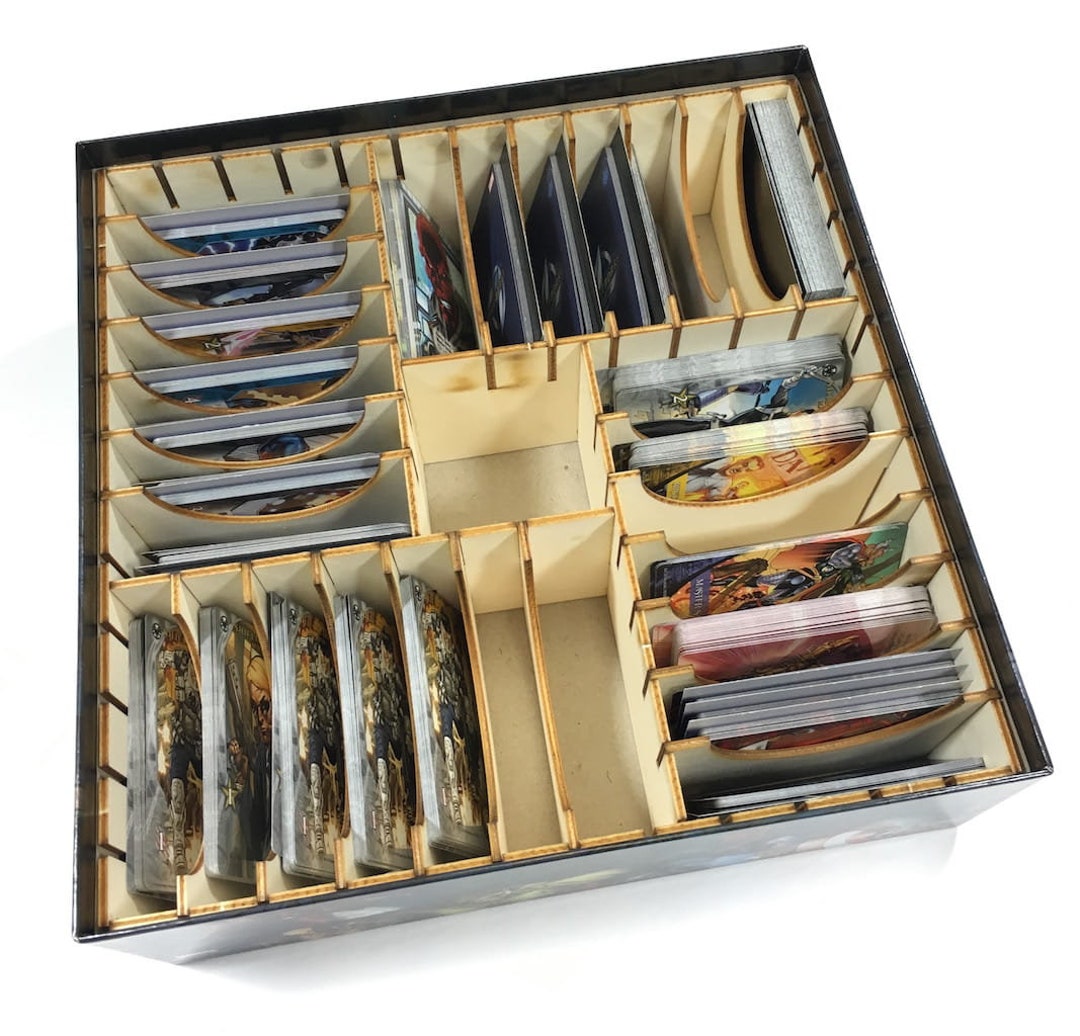 Legendary Marvel Card Game Organizer - Etsy