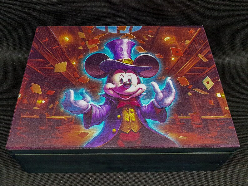 Lorcana Wooden Storage Box - Etsy