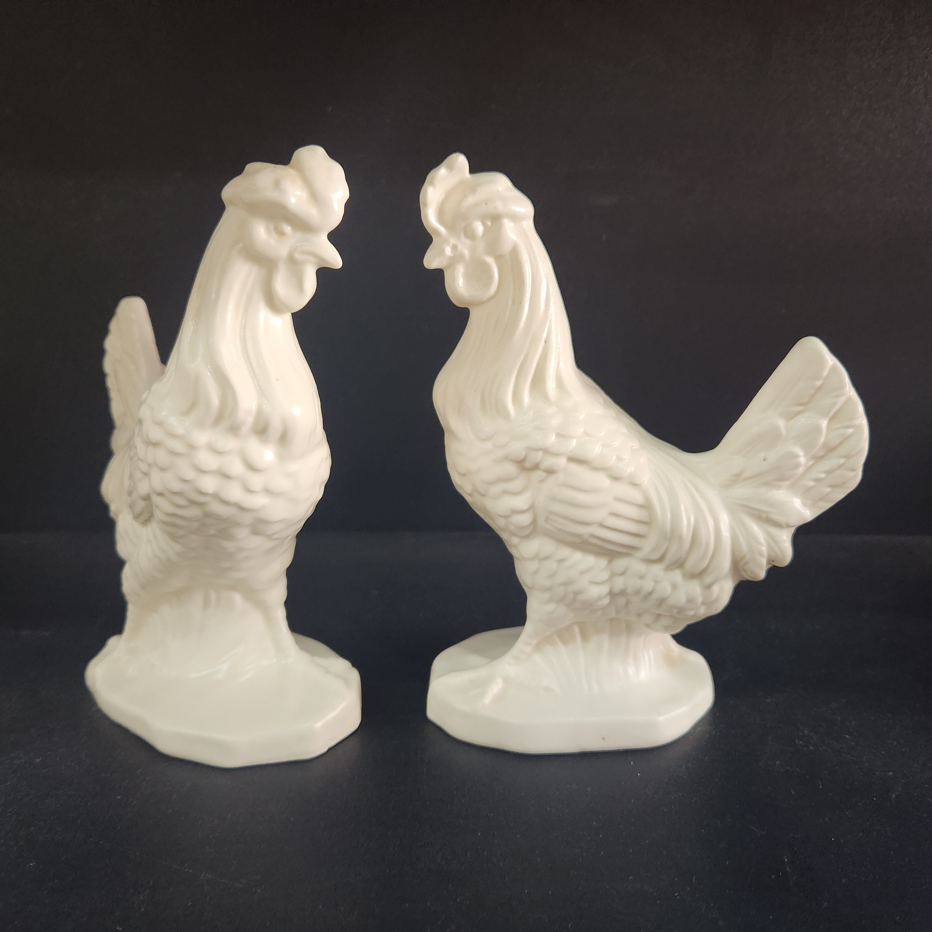 Vintage White Ceramic Rooster - Etsy Vintage White Ceramic Rooster - Etsy