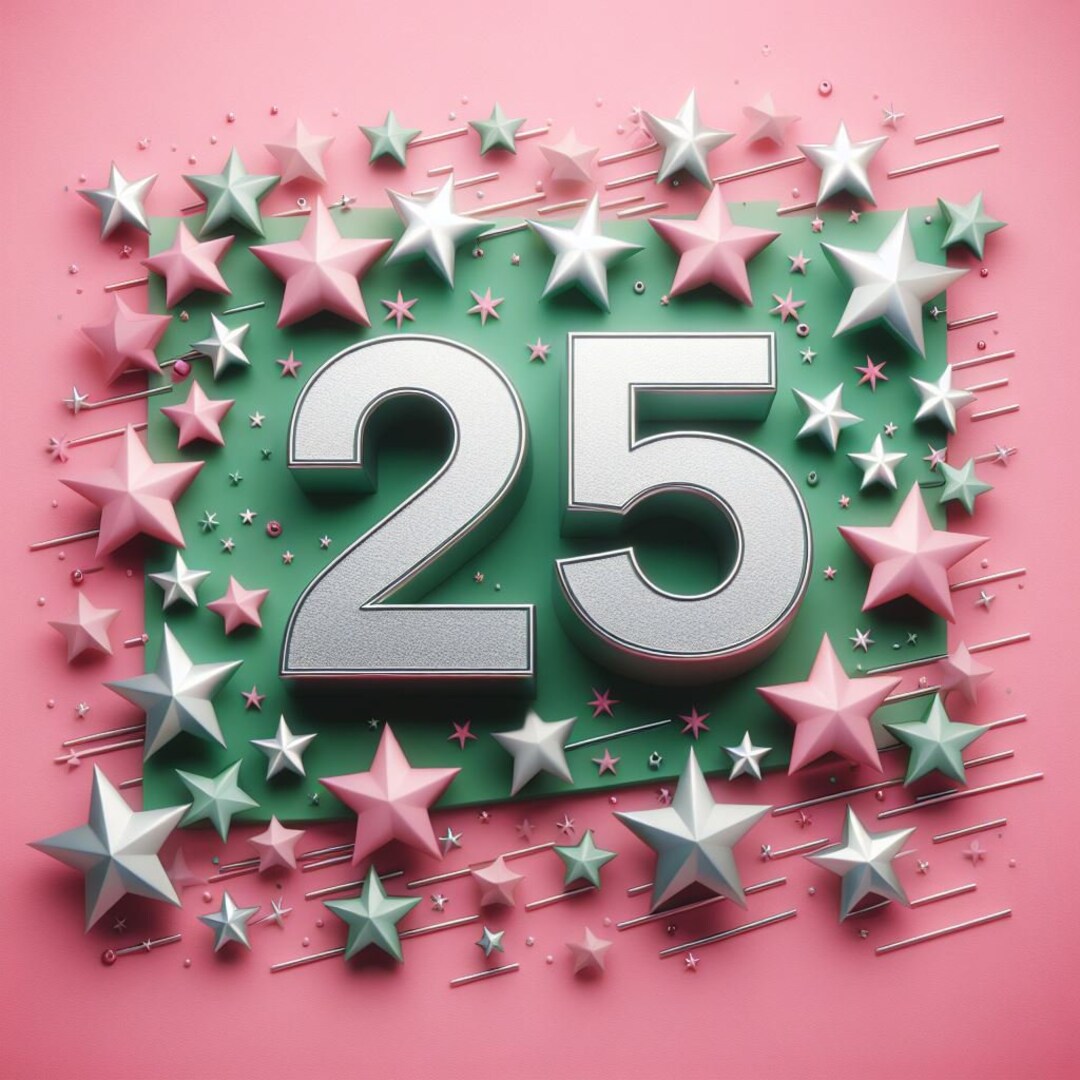 25 and Silver - Etsy