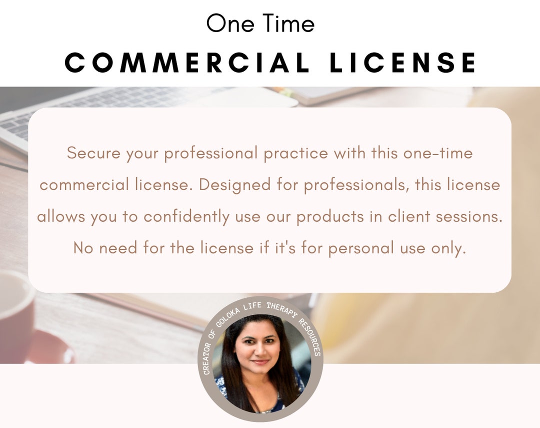 Commercial License, Therapy Printables, Mental Health Resources, Client ...