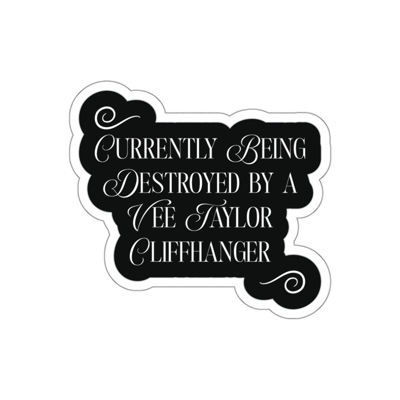 Vee Taylor Cliffhanger Stickers - Etsy