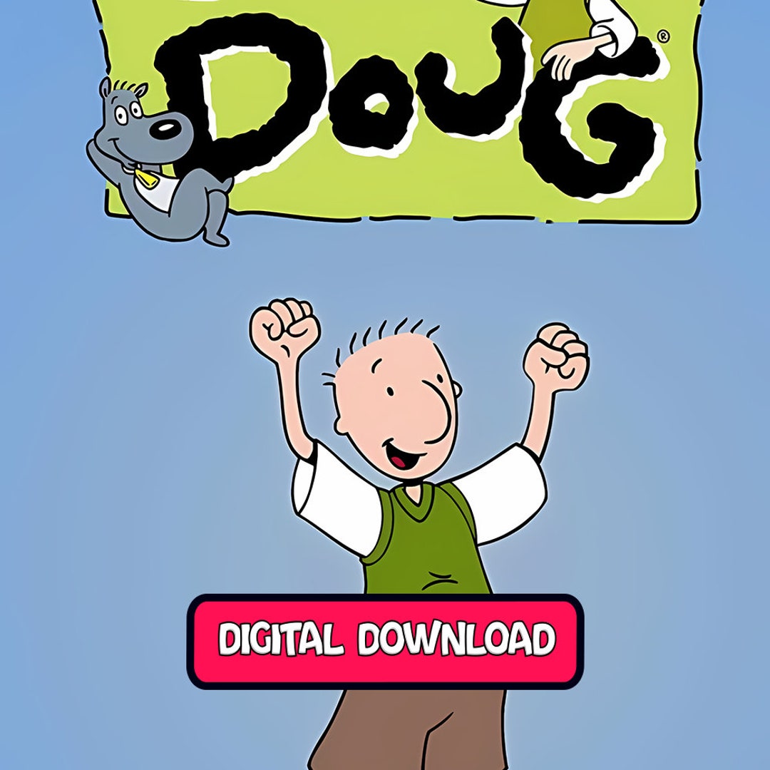 Doug TV Series 19911994 Every Episode, Alls Season, Only Digital ...