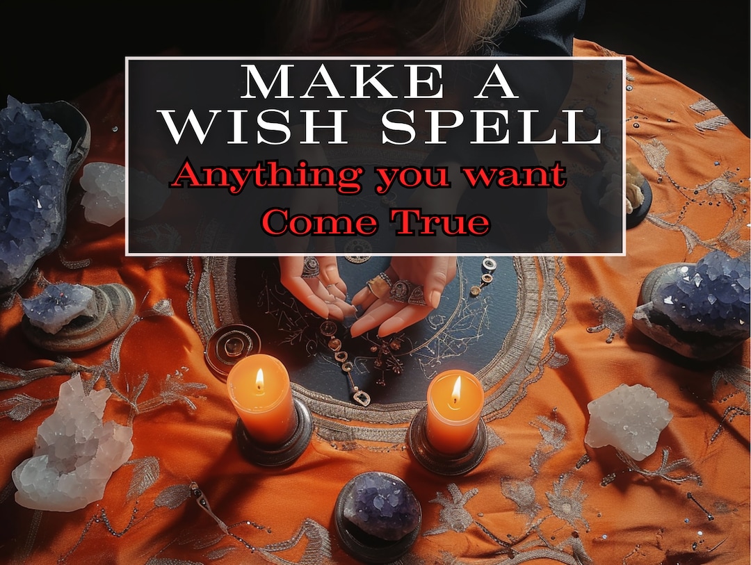 Custom Spell, Powerful Spell, Strong Spell, Make Wish Spell - Etsy