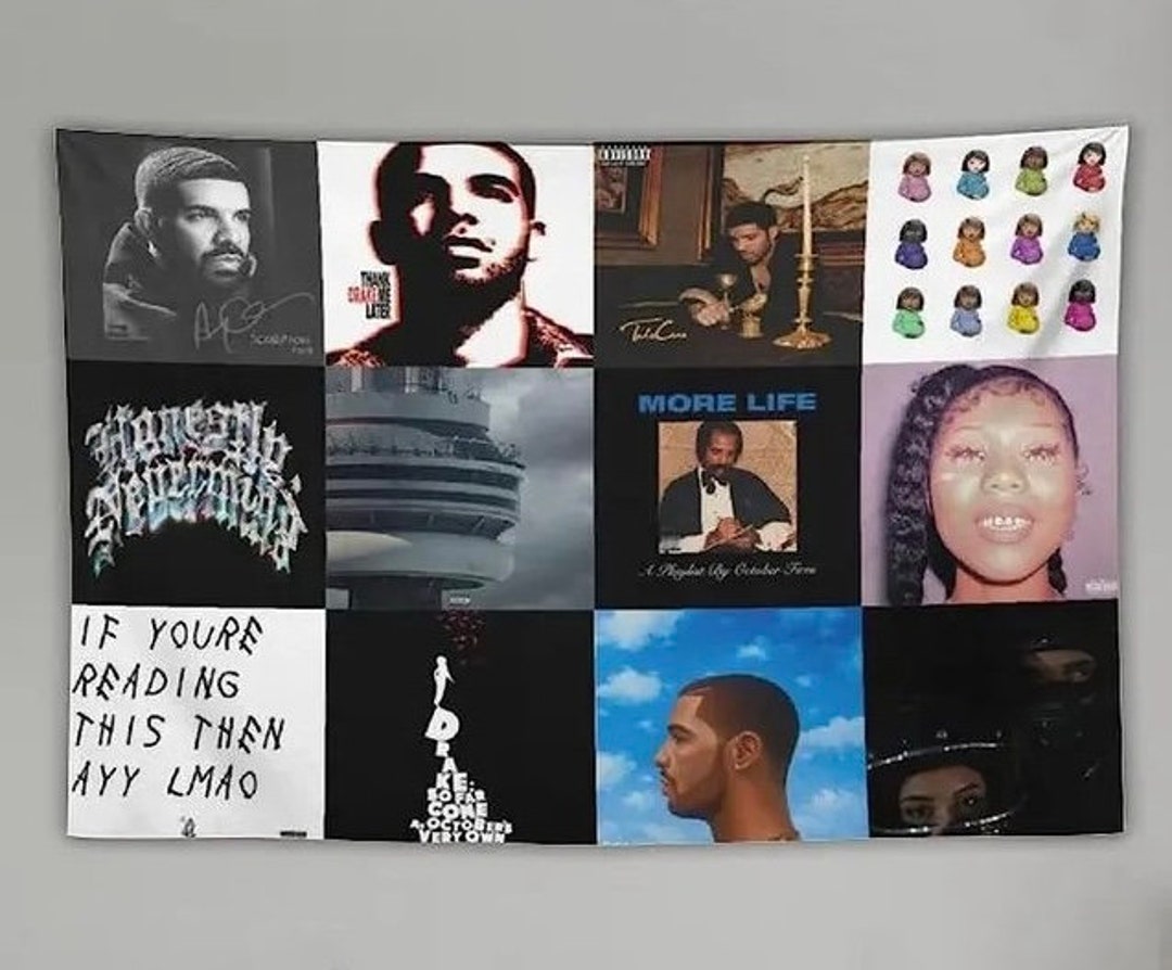 Drake Album Cover Wall Art - Etsy