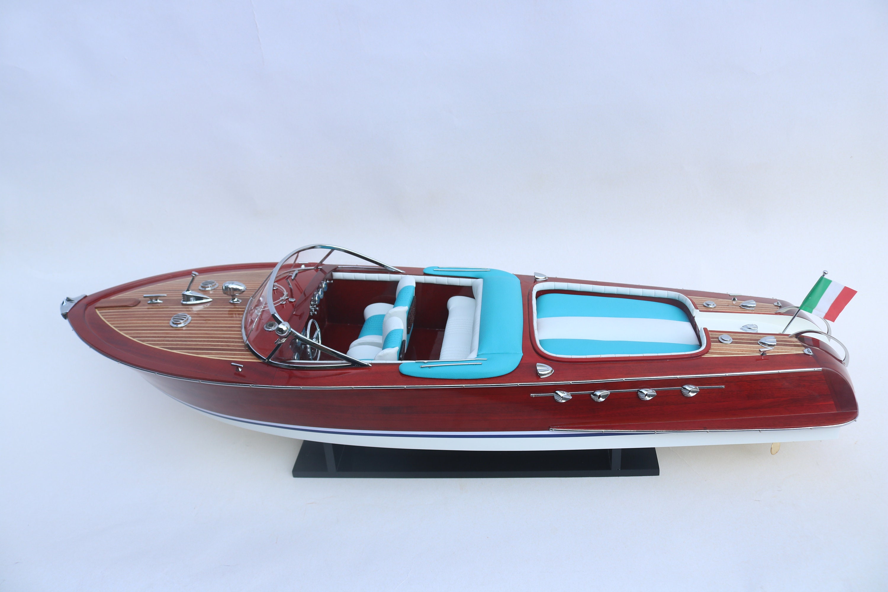 Riva Aquarama Lamborghini Speed Boat Handmade Wooden Boat - Etsy
