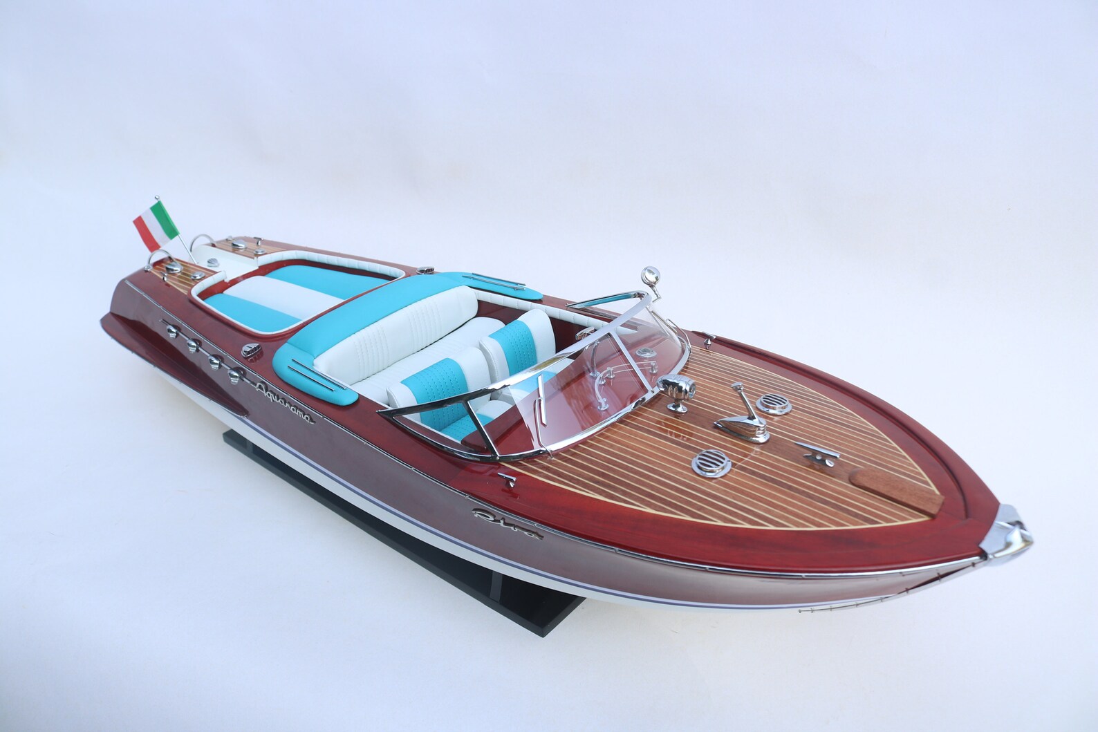 Riva Aquarama Lamborghini Speed Boat Handmade Wooden Boat - Etsy