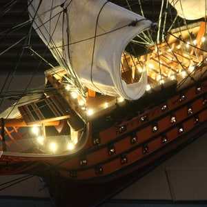 HMS Victory Ship Model 1765 With Lights, Special Edition, HMS Victory ...