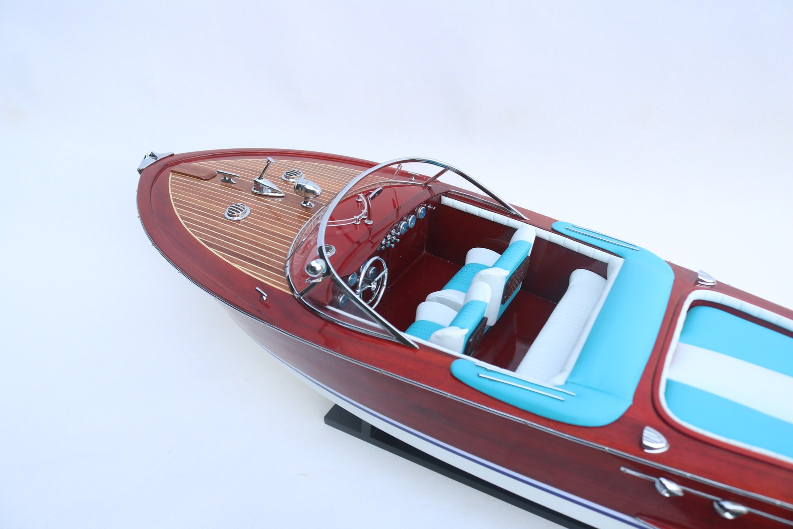 Riva Aquarama Lamborghini Speed Boat Handmade Wooden Boat - Etsy