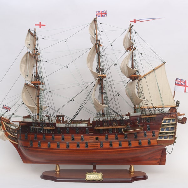 Hms Victory Ship Replica - Etsy