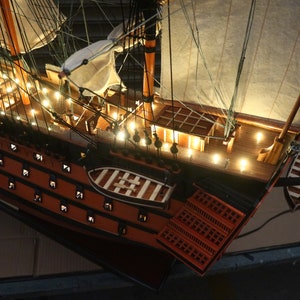HMS Victory Ship Model 1765 With Lights, Special Edition, HMS Victory ...