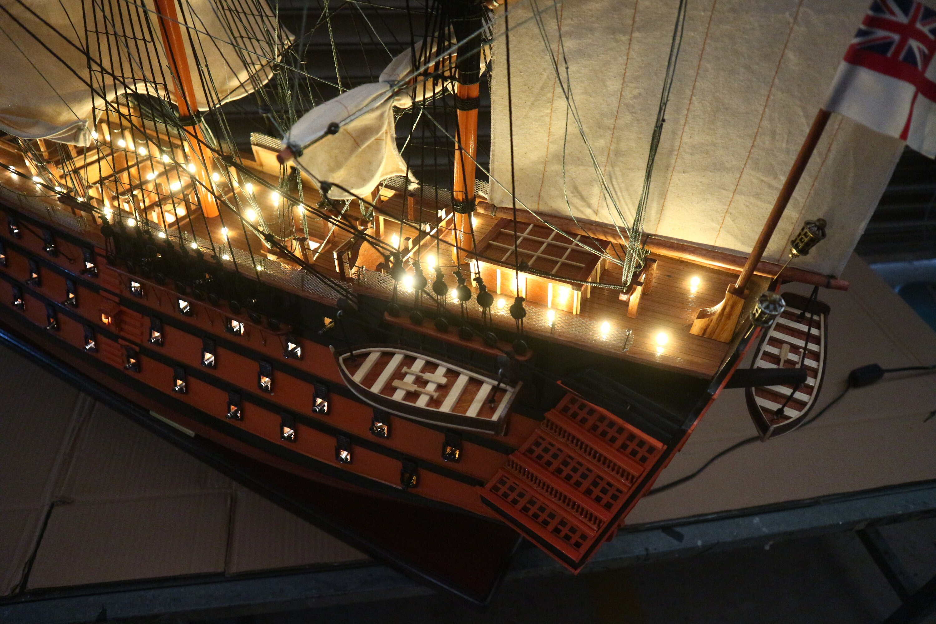 HMS Victory Ship Model 1765 With Lights, Special Edition, HMS Victory ...