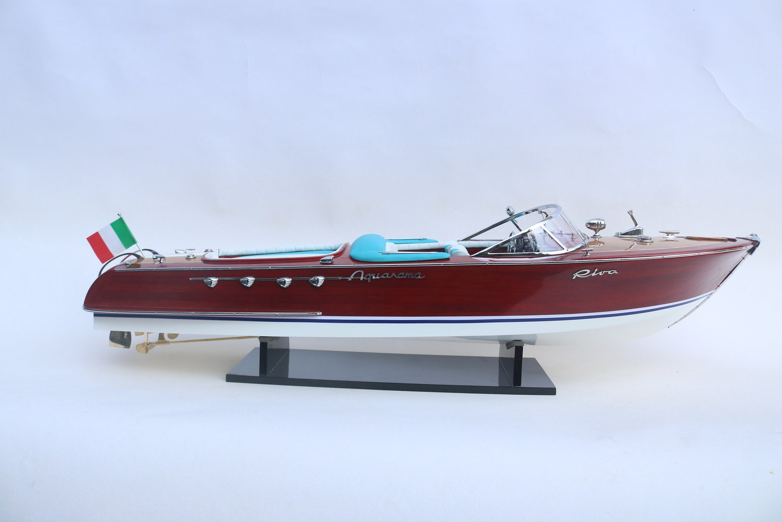 Riva Aquarama Lamborghini Speed Boat Handmade Wooden Boat - Etsy
