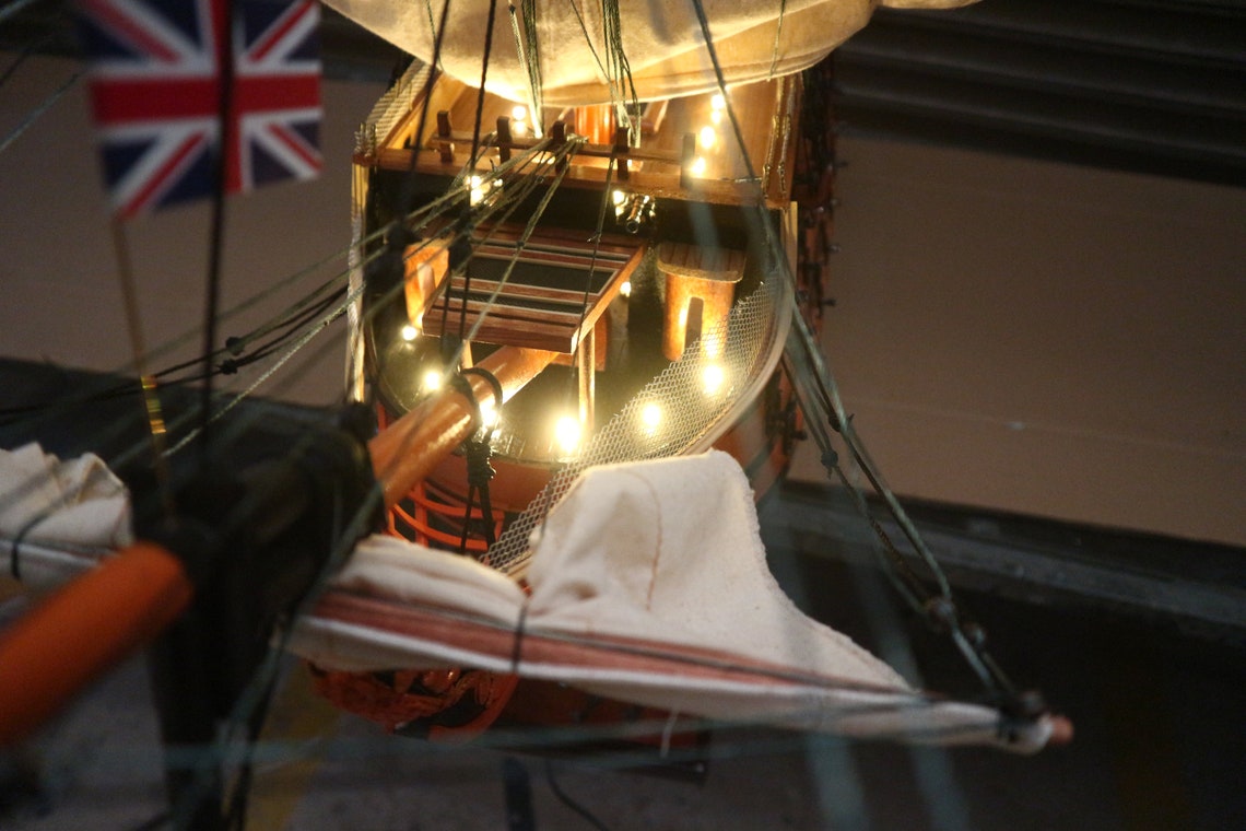 HMS Victory Ship Model 1765 With Lights, Special Edition, HMS Victory ...