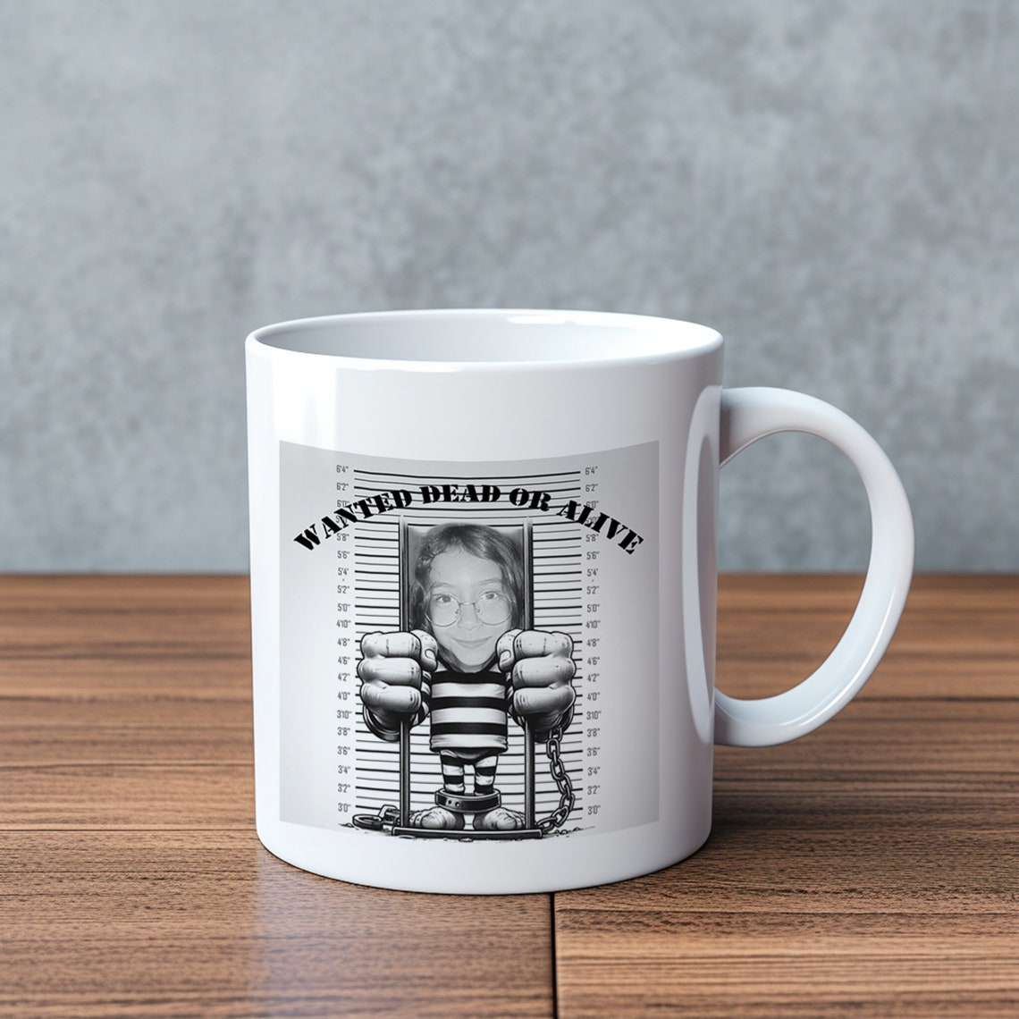 Mugshot Backdrop and Mugshot Sign,image & Text Personalized ...