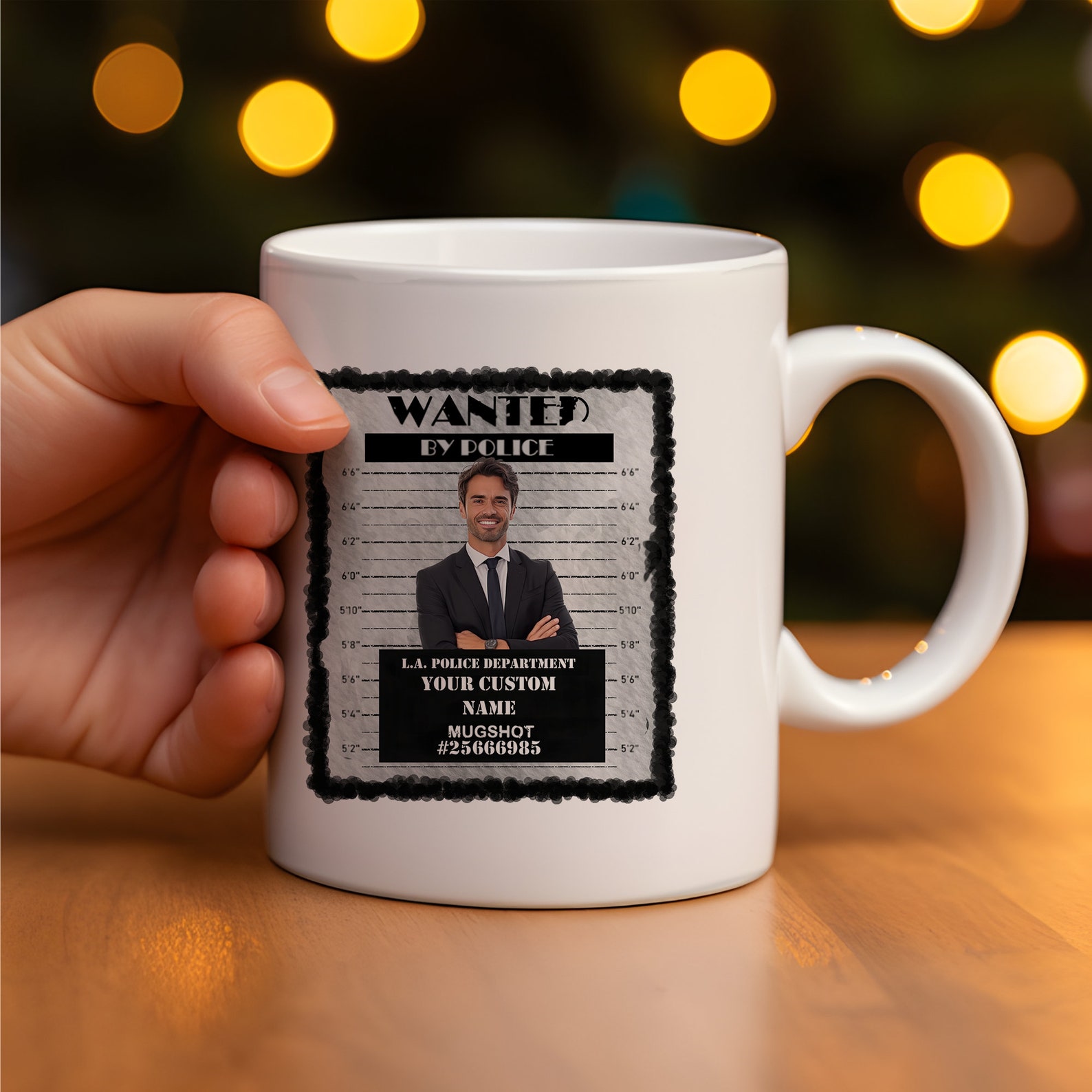 Mugshot Backdrop and Mugshot Sign,image & Text Personalized ...