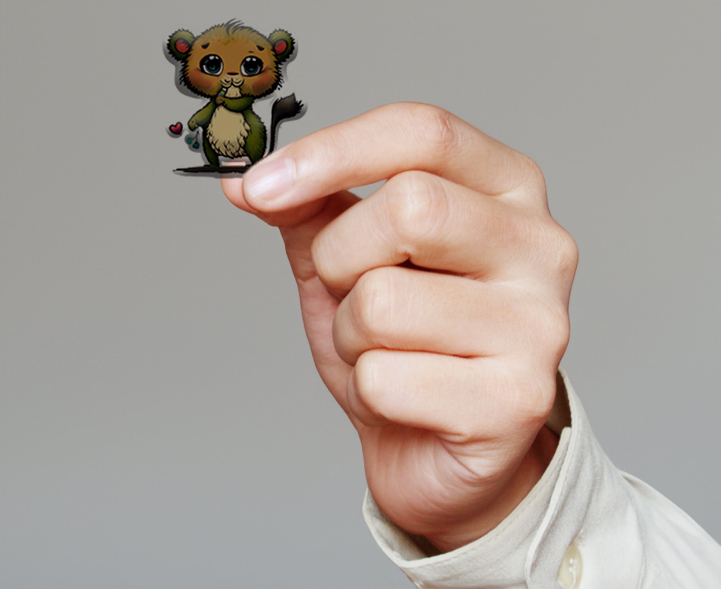 PRINT & CUT Sticker, Sticker Sheet Template, PNG, Cute Animals, for ...