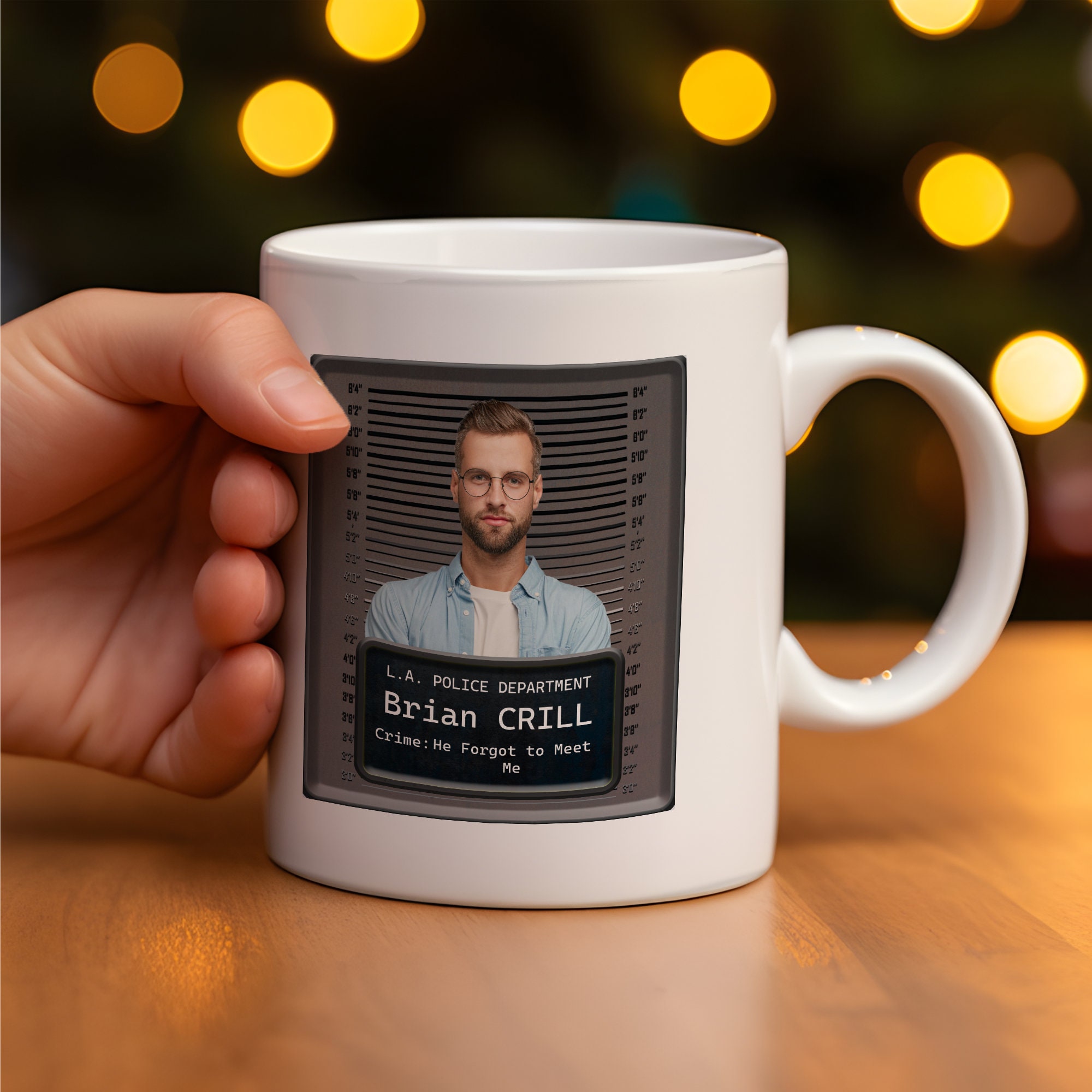 Mugshot Backdrop and Mugshot Sign,image & Text Personalized ...