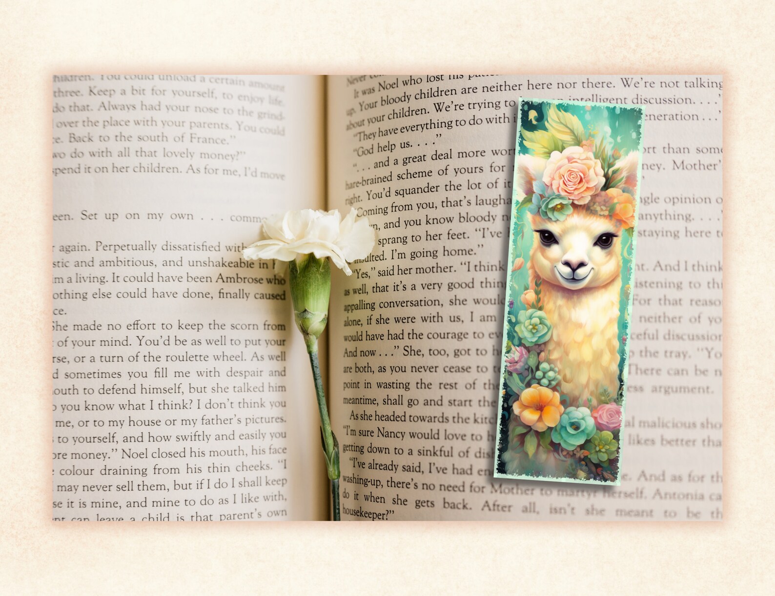 Cute Farm Animals Printable Bookmarks for Book Lovers, Happy Animals ...