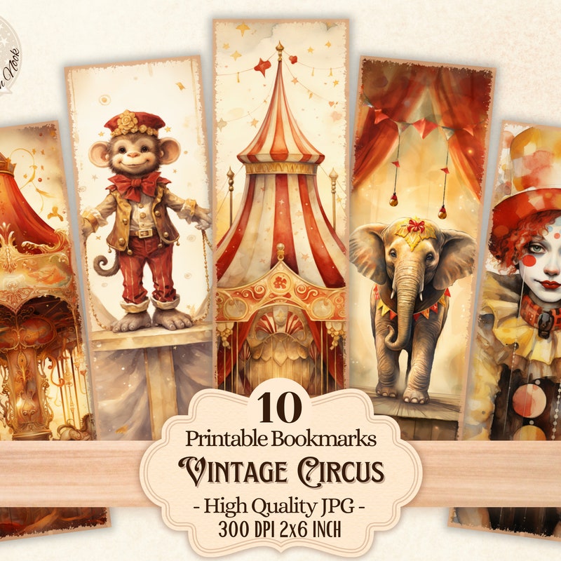 The Circus Book - Etsy