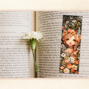 Sweet Fairies Printable Bookmarks for Book Lovers, Spring Fantasy ...