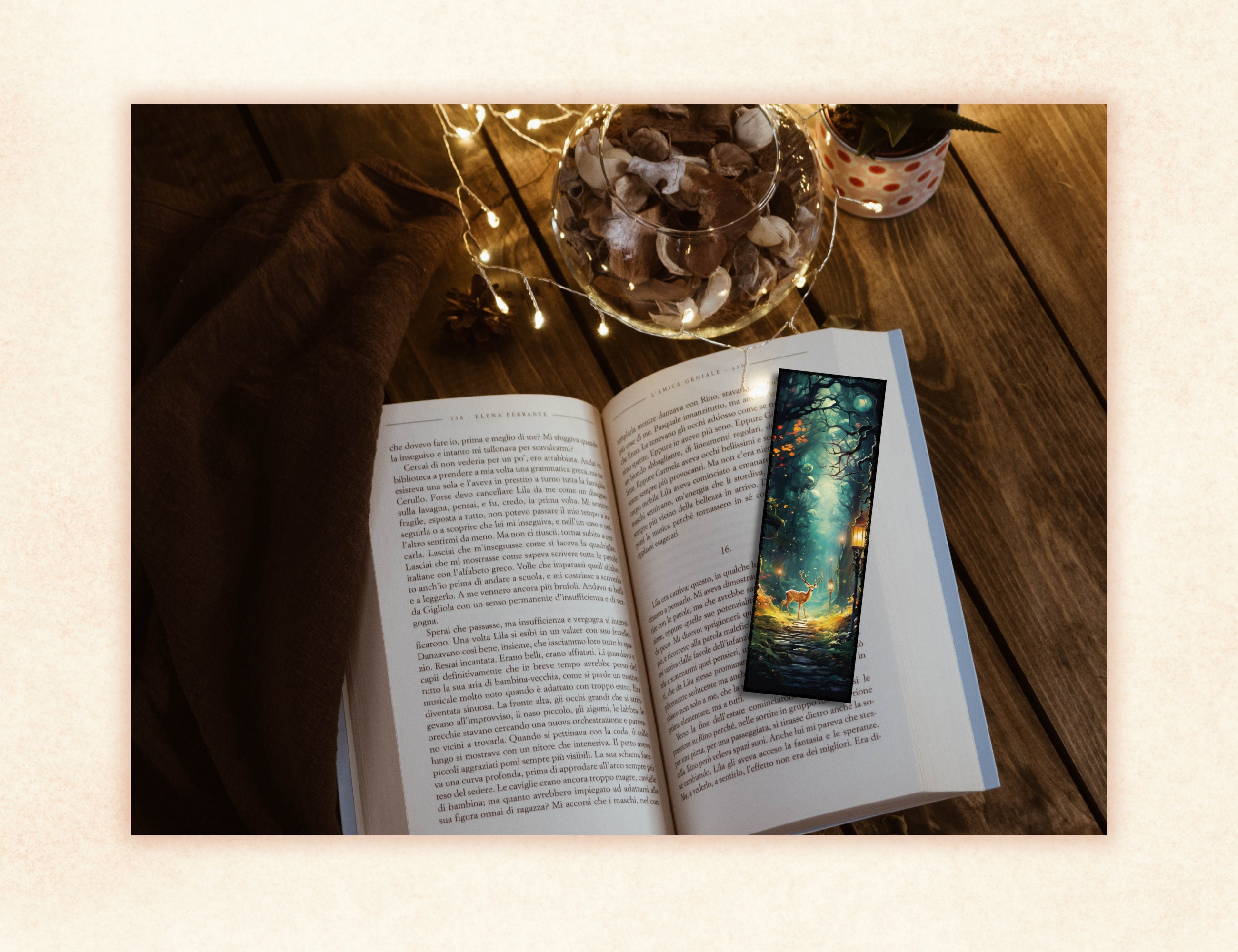 Mystical Forest Printable Bookmarks for Book Lovers, Whimsical ...