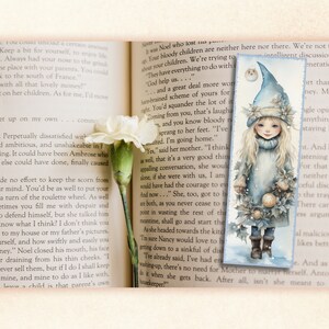 Christmas Reading Printable Bookmarks for Book Lovers, Whimsical Winter ...