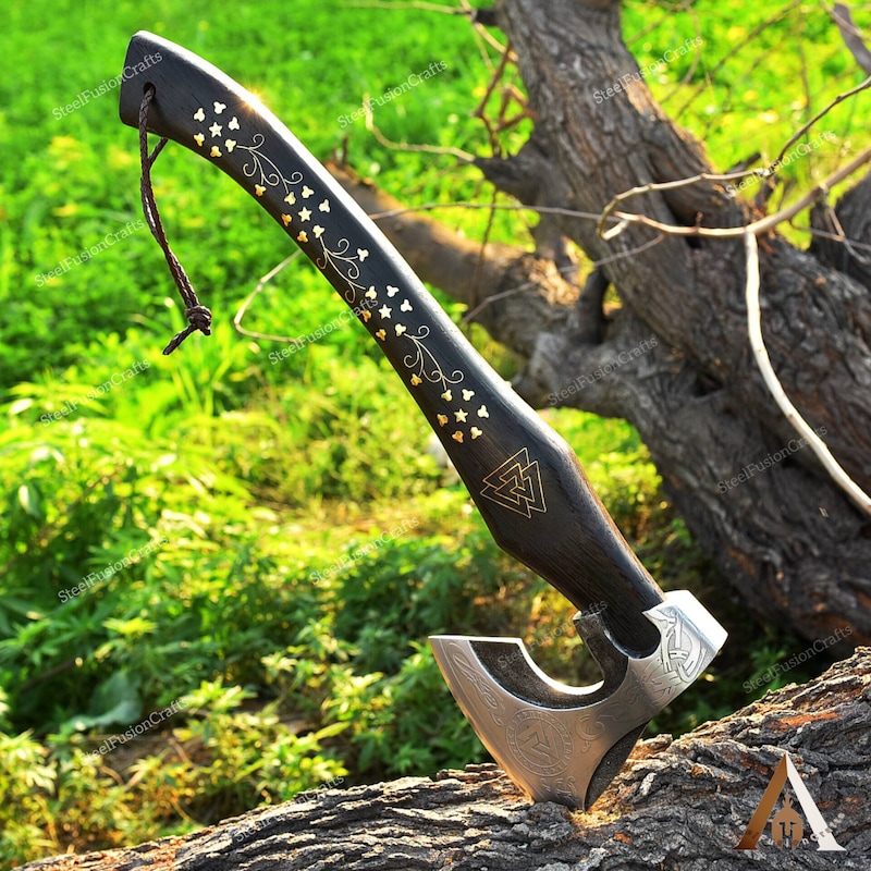 Hand Forged Hatchet - Etsy