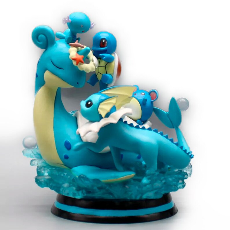 Lapras Figure Pokémon Vaporeon Figure for Gift With Leds - Etsy