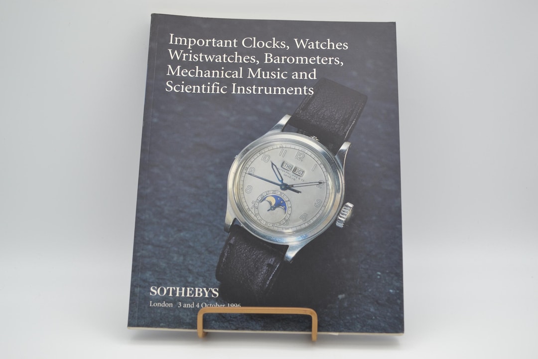 Sothebys 1996 Important Clocks, Watches, Scientific Instruments - Etsy