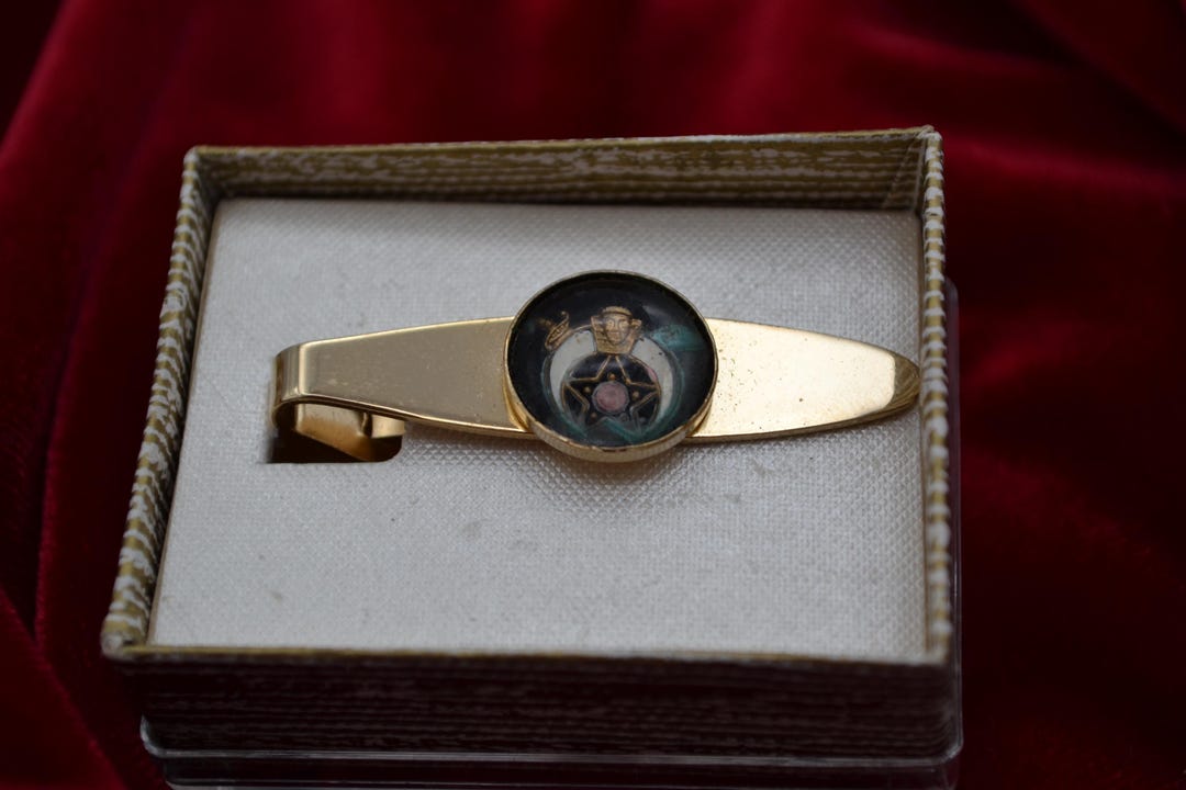 Vintage Masonic Shriner Tie Clip - Etsy