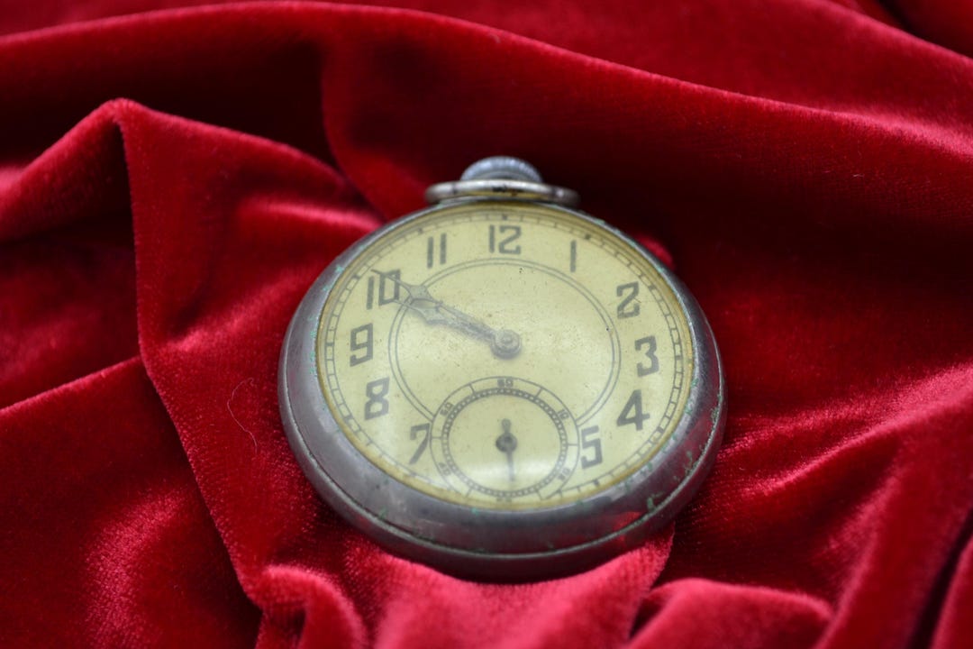 Vintage INGRAHAM Pocket Watch STOP Watch UNTESTED - Etsy