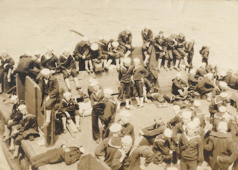 Early 1900s Sailor Group Photo INSTANT DOWNLOAD Historic Scene - Etsy