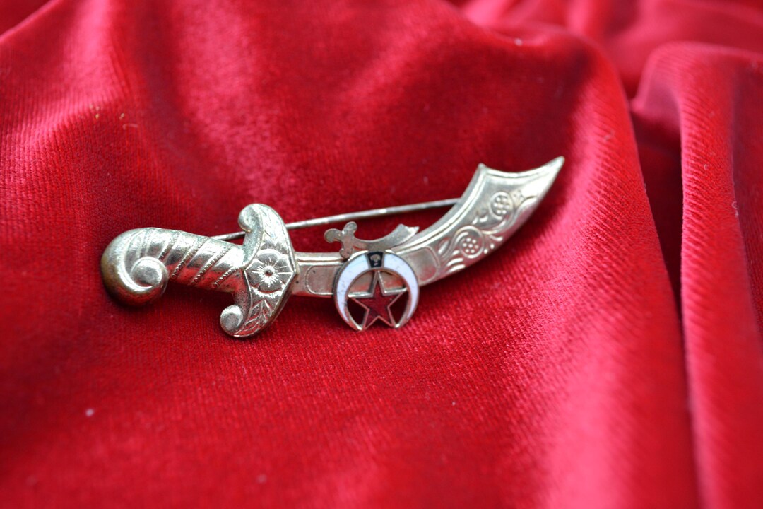 Vintage Masonic Shriner Pin - Etsy