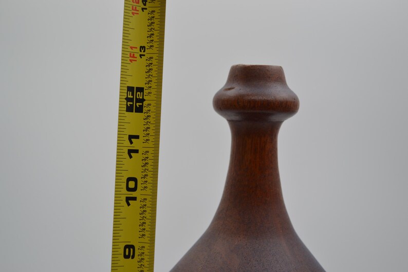 Large Wooden Gourd Water Jug MCM - Etsy