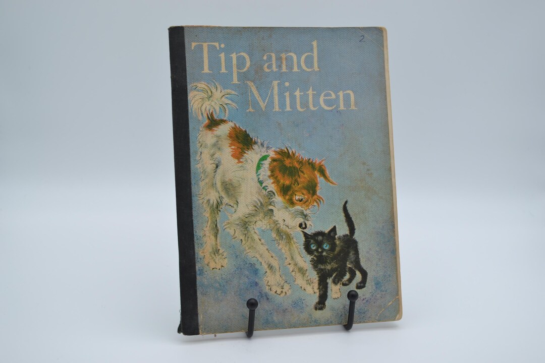 Vintage Primer Book, Tip and Mitten, 1966 Houghton Mifflin Co - Etsy