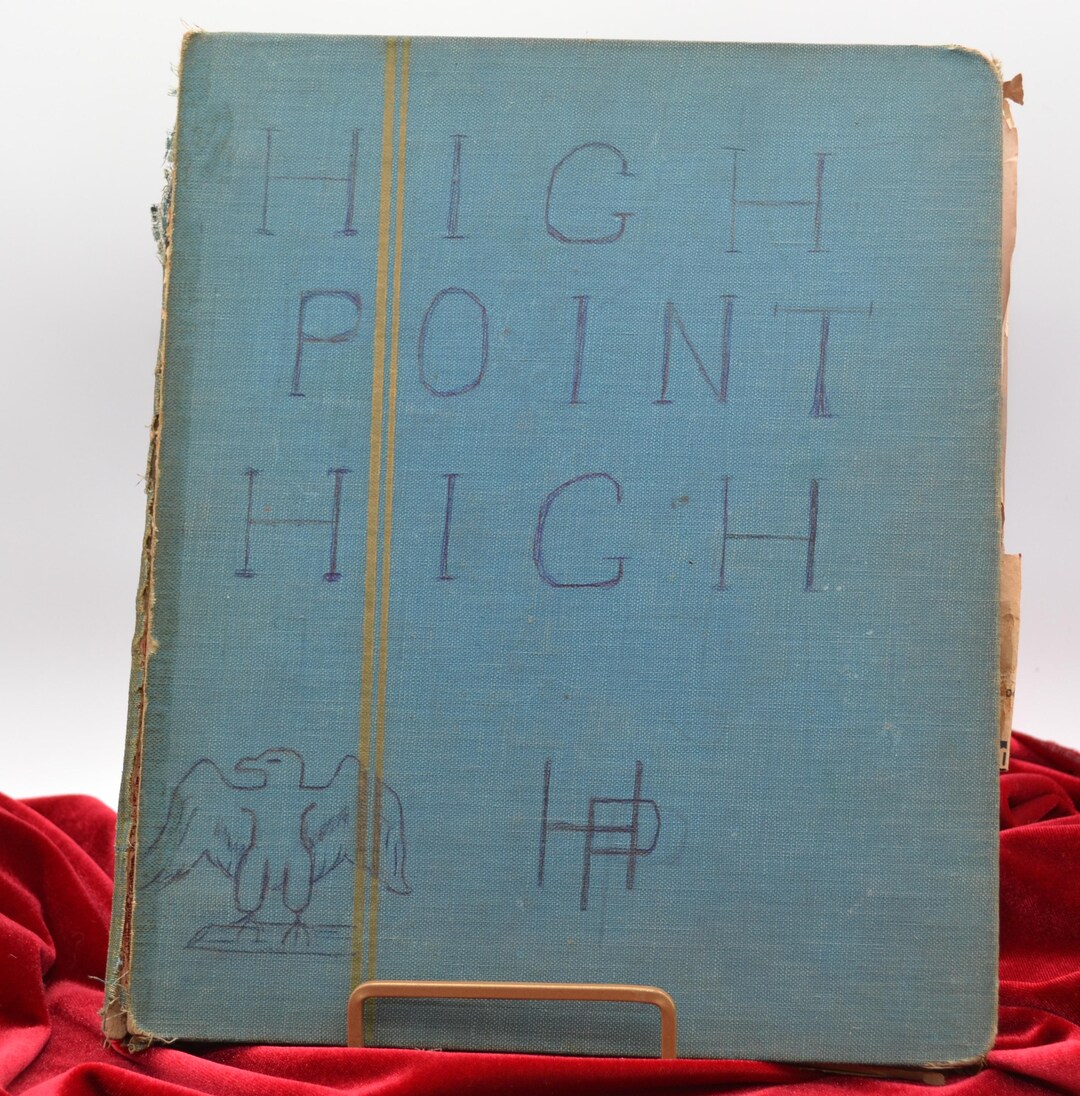 Vintage 50s 60s? High Point High School Maryland Binder Filled - Etsy