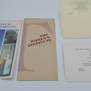 Successful Women Inc 80s Pamphlet Shoreham Hotel DC - Etsy