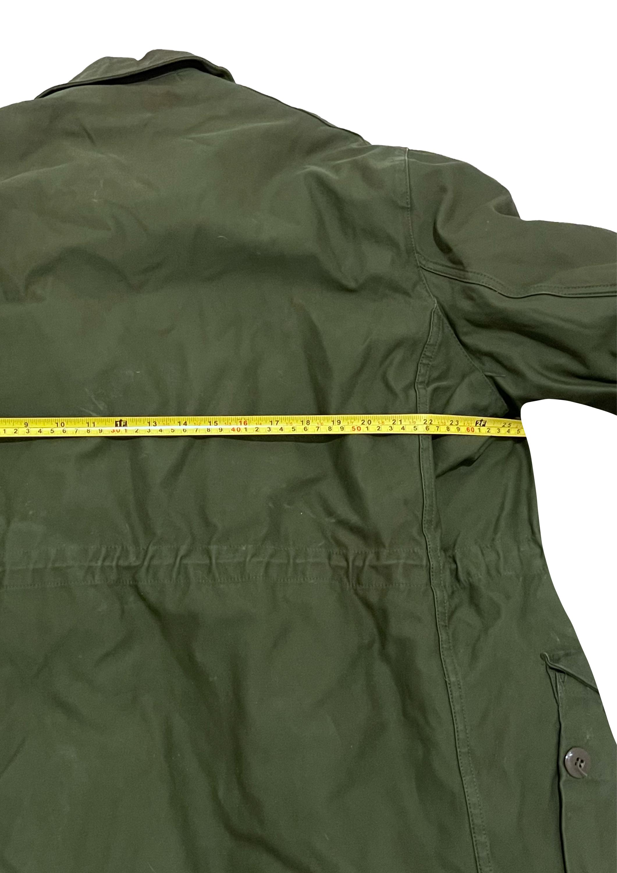 Vintage Swedish Military C50 Field Jacket Button up Parka Coat With ...