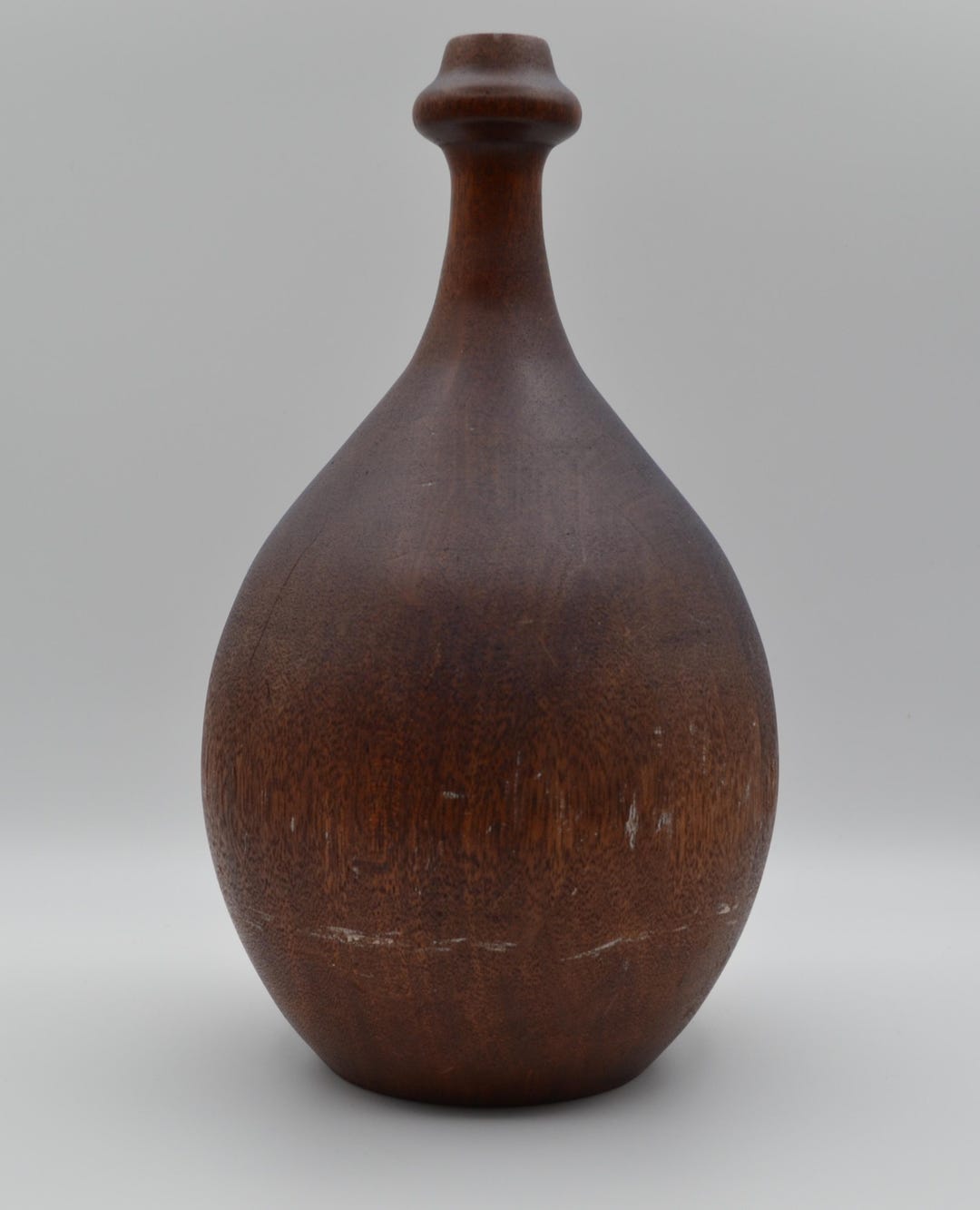 Large Wooden Gourd Water Jug MCM - Etsy