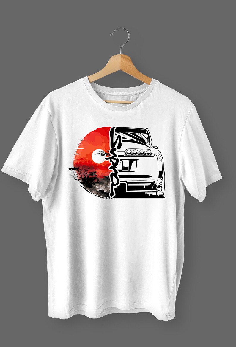 Toyota SUPRA JDM Design for Dtf or Dtg - Etsy