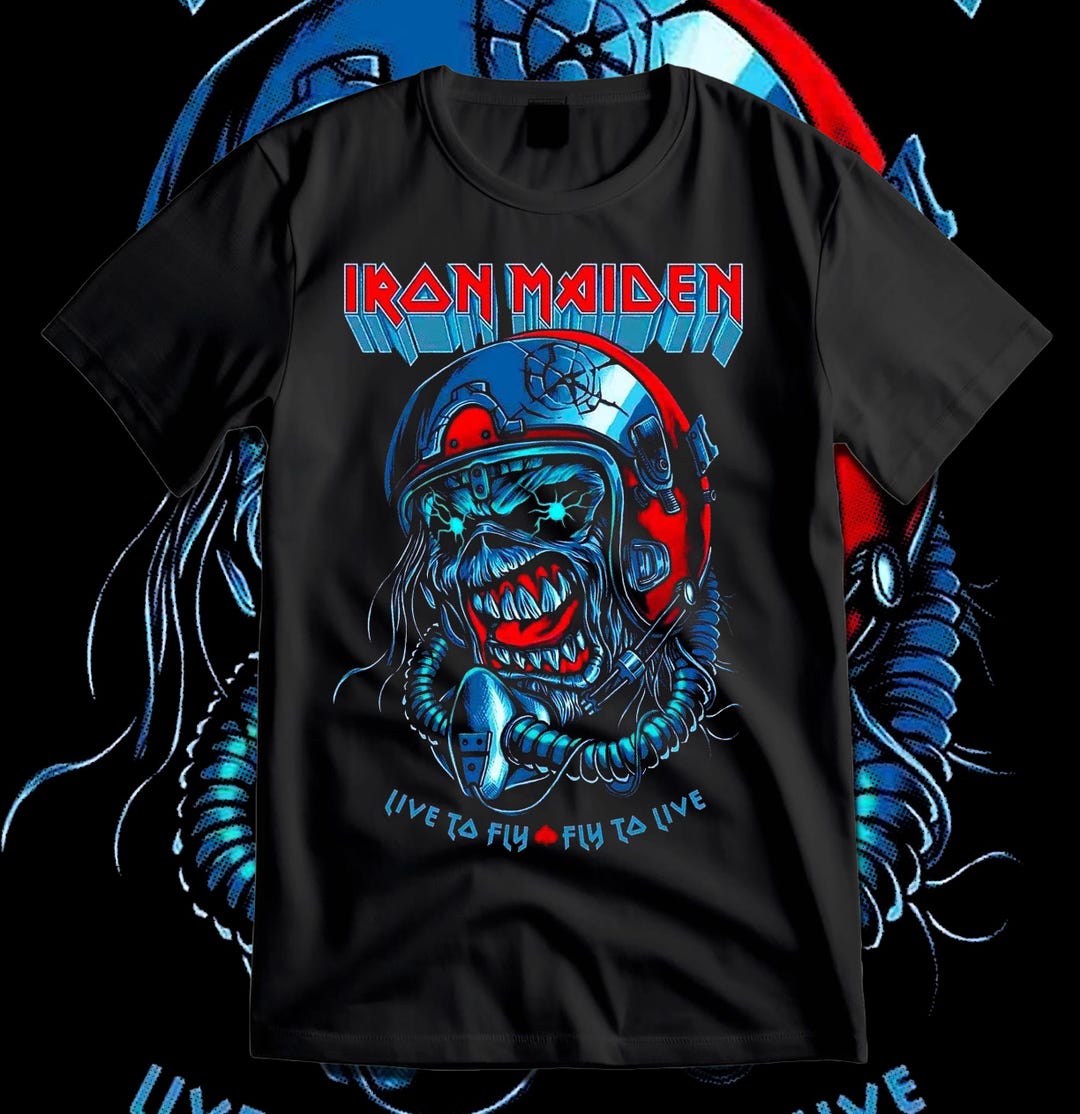 Design for Printing DTF Halftone Iron Maiden Pack 5 - Etsy