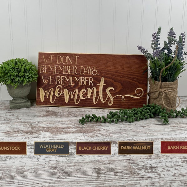 Remember the Moments - Etsy