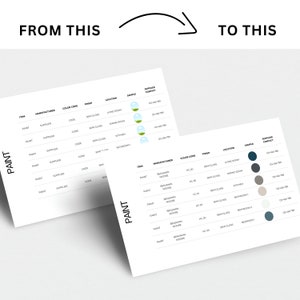 Interior Design Schedule Template, Fully Editable With Canva, Fixtures ...