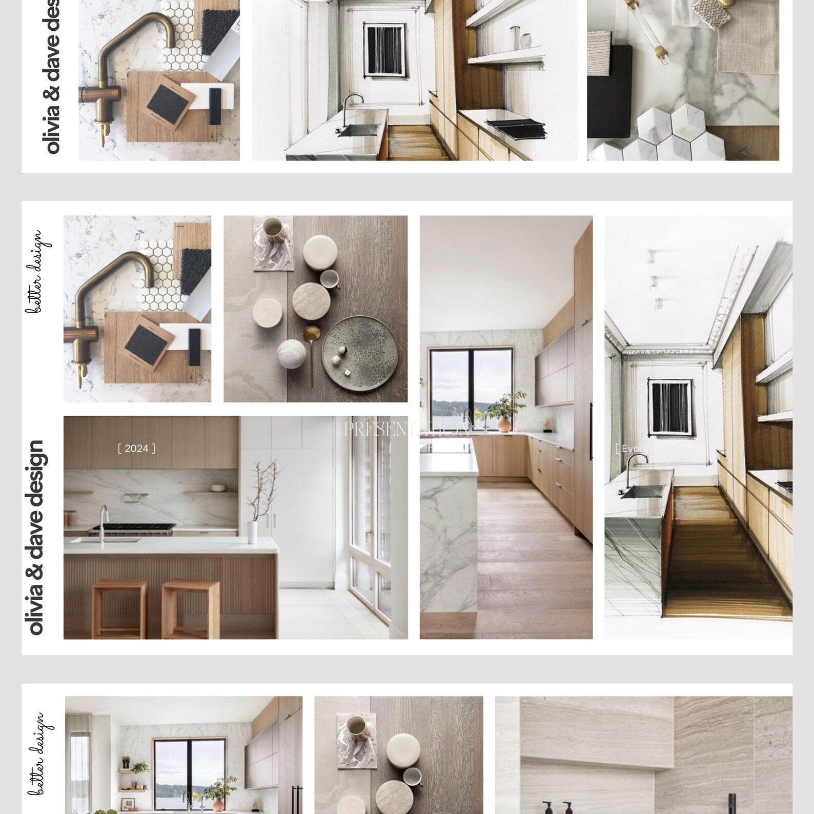 Interior Design Moodboard Template, Canva Editable Moodboard, Furniture ...