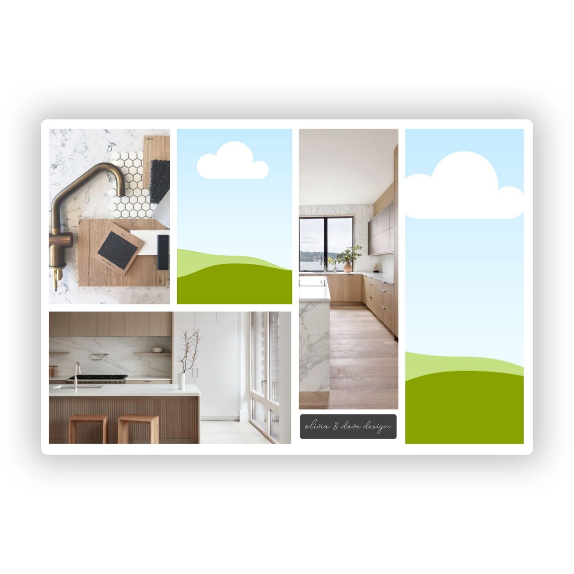 Interior Designer Moodboard Template, Canva Editable Moodboard ...