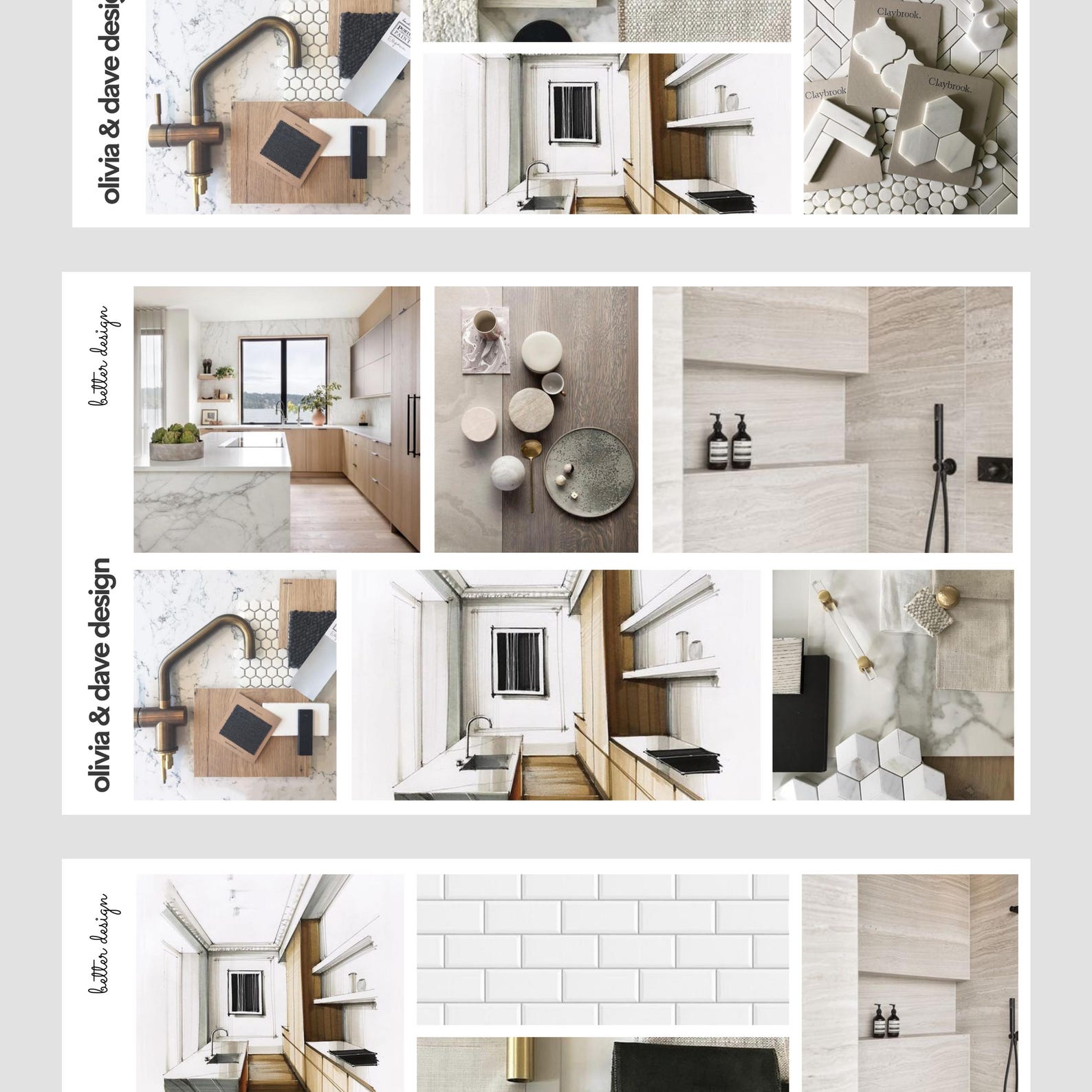 Interior Design Moodboard Template, Canva Editable Moodboard, Furniture ...