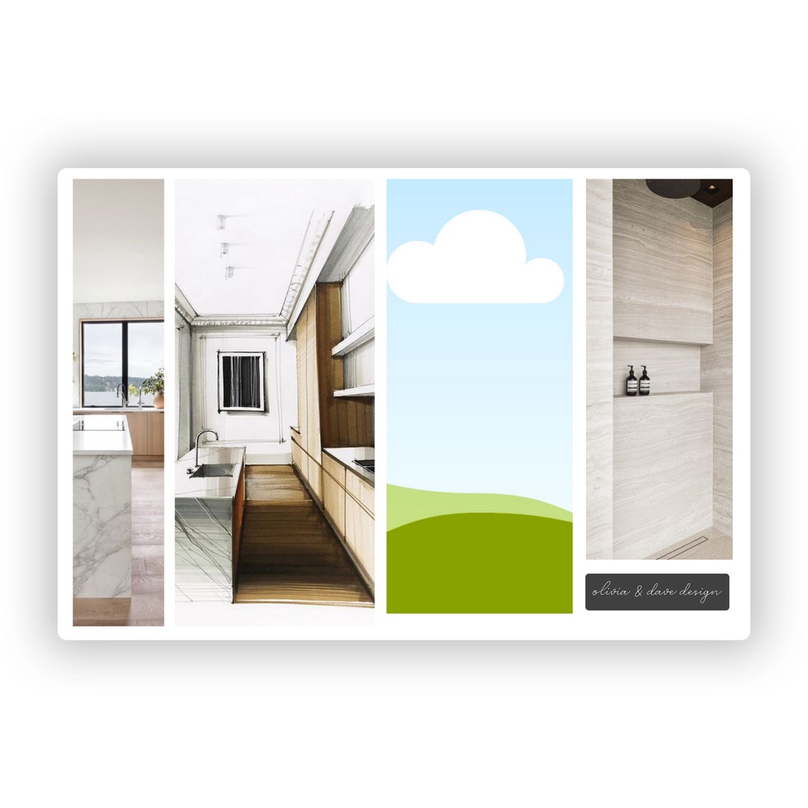 Interior Designer Moodboard Template, Canva Editable Moodboard ...