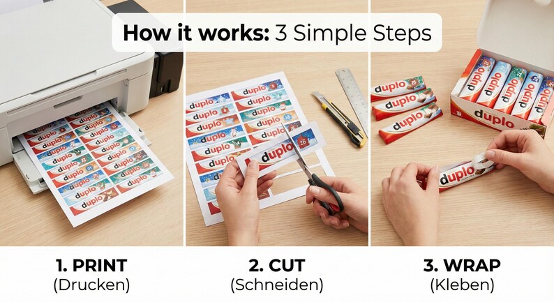 Funny Emotions Advent Calendar for Children Riegel Duplo • Little ...