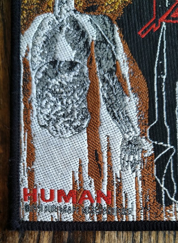 DEATH 1991 Human Patch Blue Grape Merchandising Vinta… - Gem